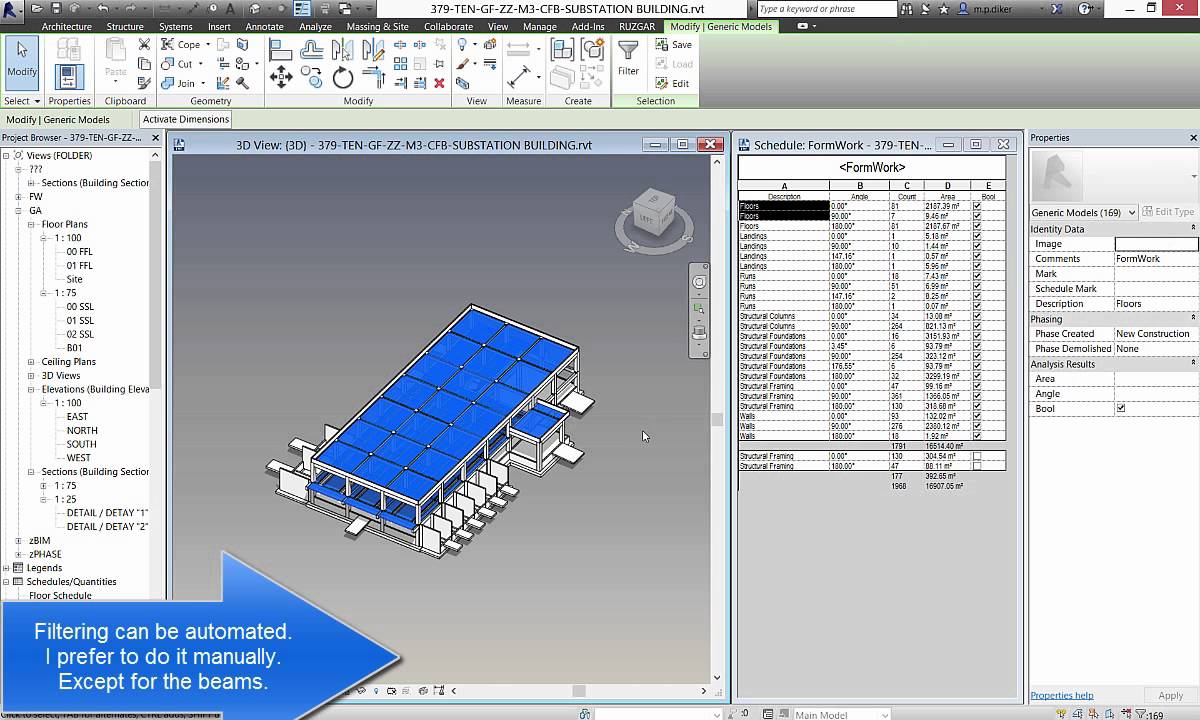 FormWork in Revit with Dynamo - Revit news