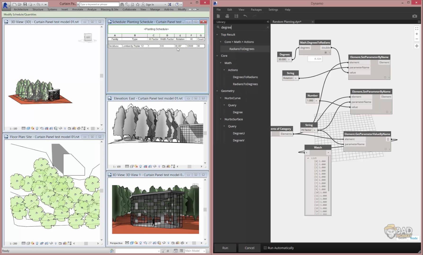 Using Dynamo to manipulate building data in BIM part 3: Random ...