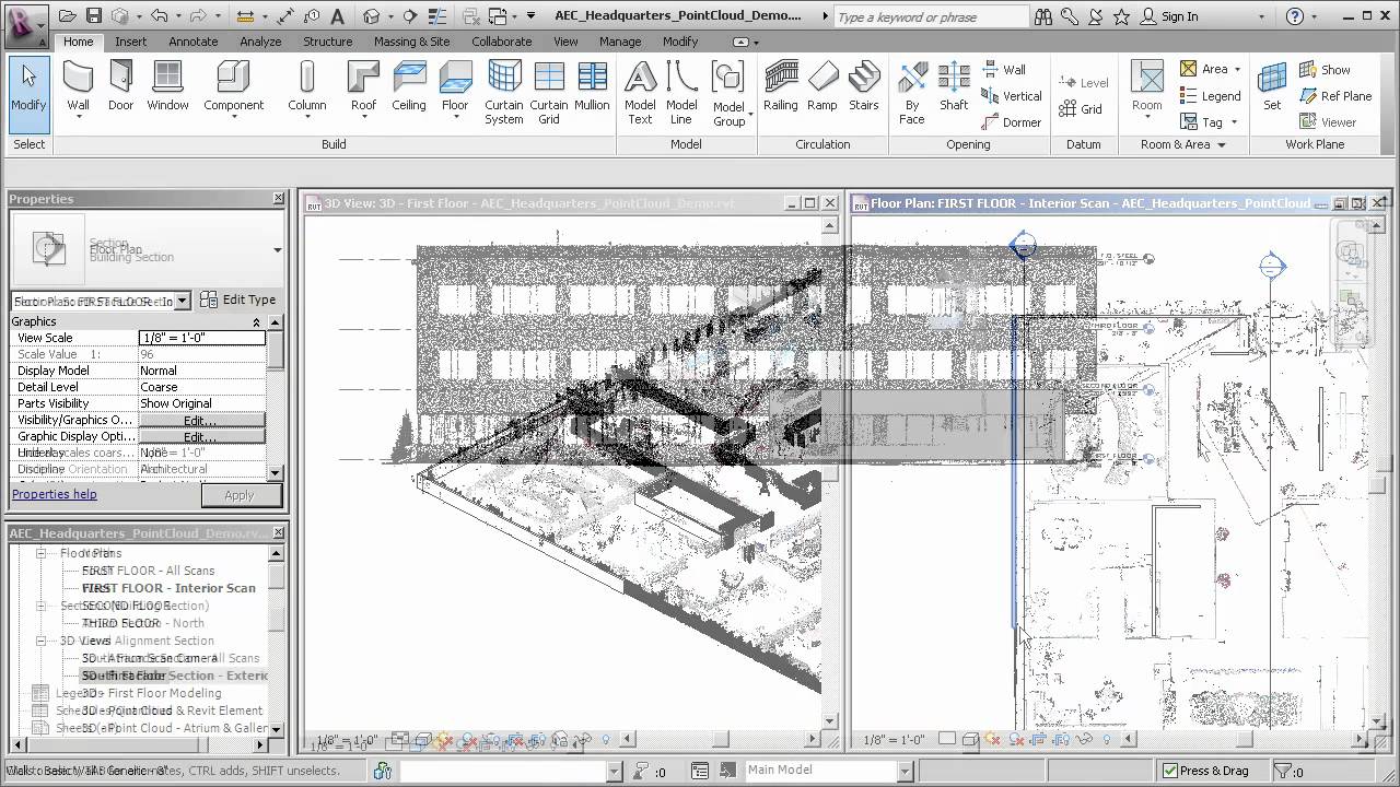 Autodesk Revit: Using Point Cloud Data in Revit - Revit news