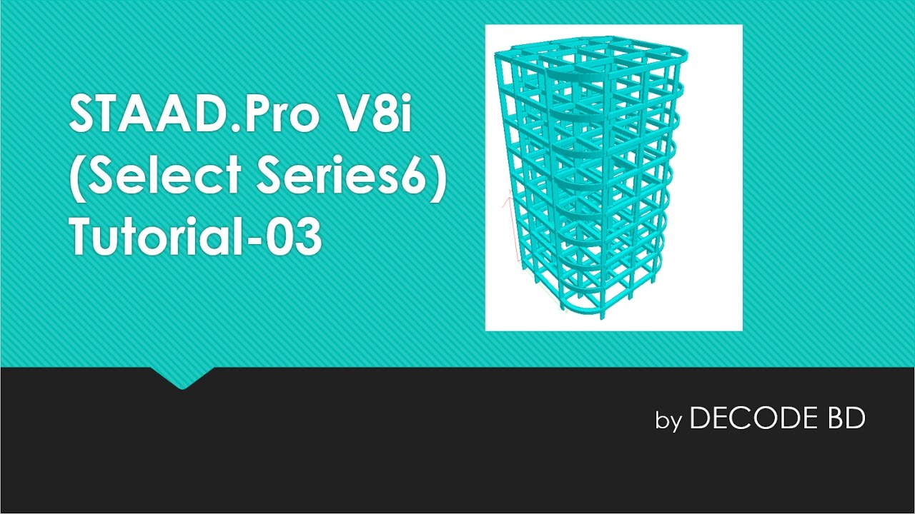 STAAD Pro Tutorial Series Part3 - Revit news