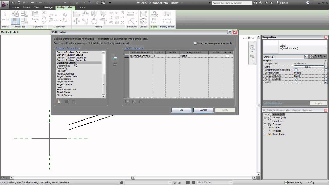 Revit Structure - 'Date & Time Stamp' for Generic Annotation Families ...