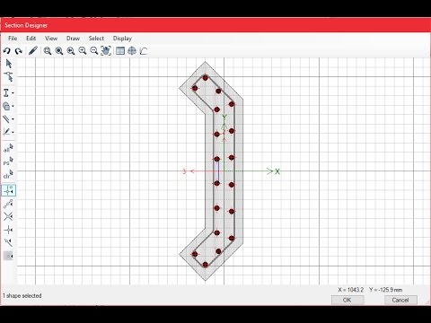 Complex Shaped Column Modelling in Etabs Section Designer - Revit news