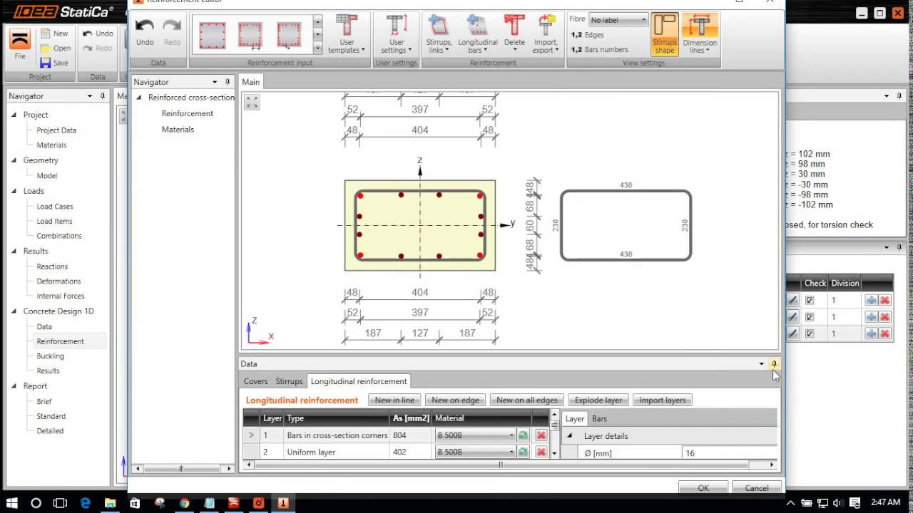 RC Column Design in IDEA STATICA v7 - Revit news