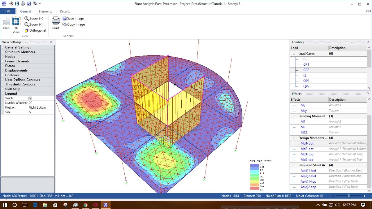 Analysis in Prota Structure Suite 2016 - Revit news