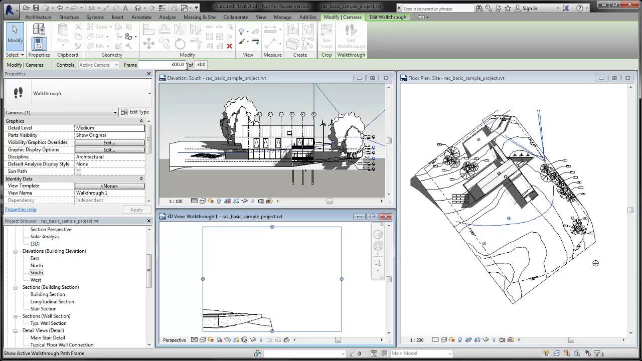 Autodesk Revit: Create and Edit a Walkthrough Animation - Revit news