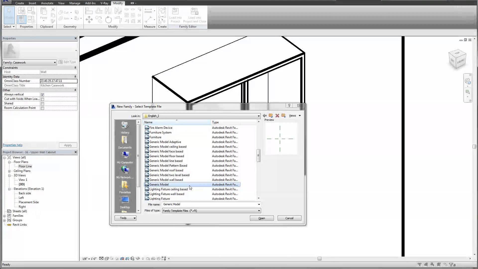 Revit Tutorial - Custom Shaker Cabinet Family - Revit news Revit Tutorial - Custom Shaker Cabinet Family - Revit news