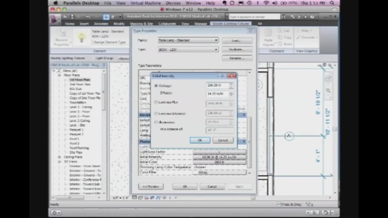 Revit Contextual Components and Lighting Fixtures Tutorial | Session 10 ...