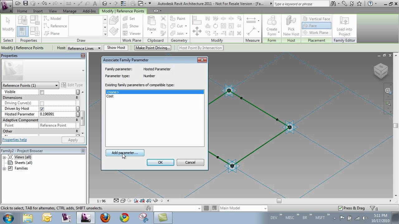 Creating a Custom Curtain Panel in Autodesk Revit Architecture - Part 1 ...