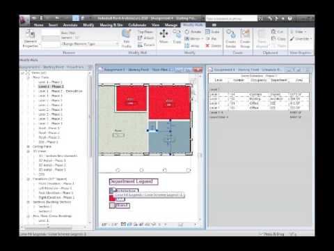 Revit Room Properties and Furniture Component Groups | Session 13 Part ...