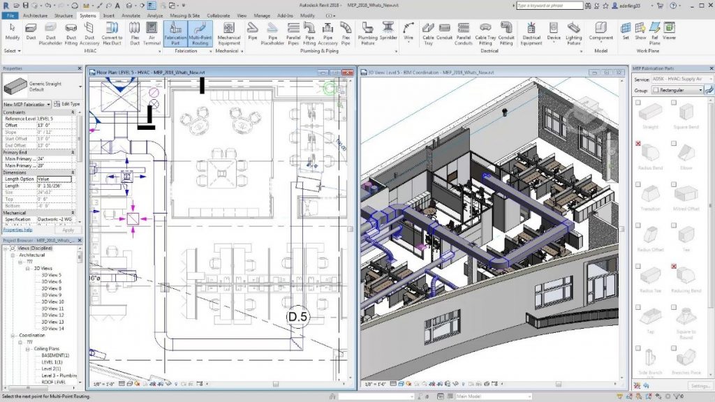 8-Model MEP fabrication elements – Revit news