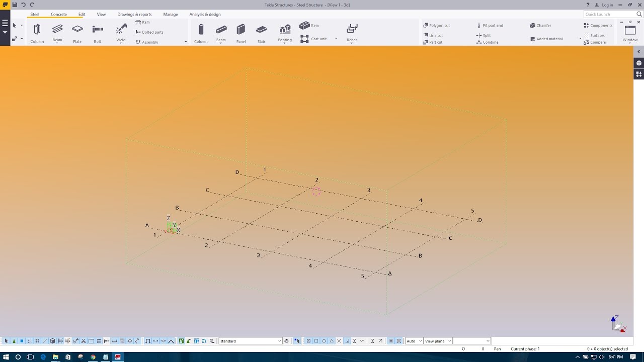 How to Change Background Color of Tekla Structures - Revit news