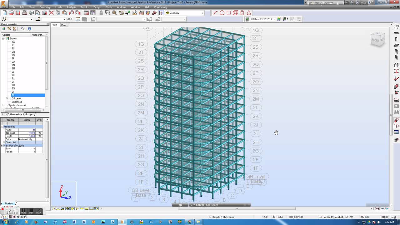 8. Autodesk Robot Structural Analysis-Replicate or Copy Story - Revit news 8. Autodesk Robot Structural Analysis-Replicate or Copy Story - Revit news