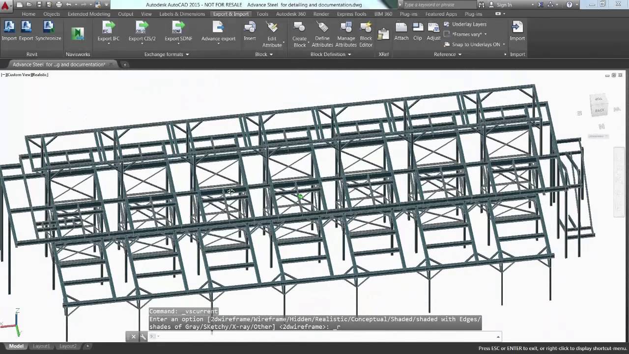Autodesk Advance Steel and Revit Integration - Revit news