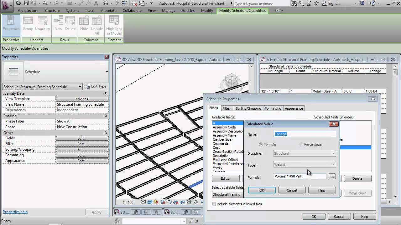Autodesk Construction Solutions - Quantification Workflow - Revit news