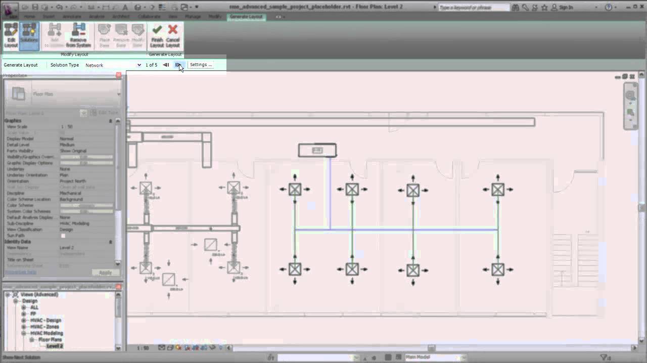 Autodesk Revit MEP: Placing Placeholder Duct - Revit news