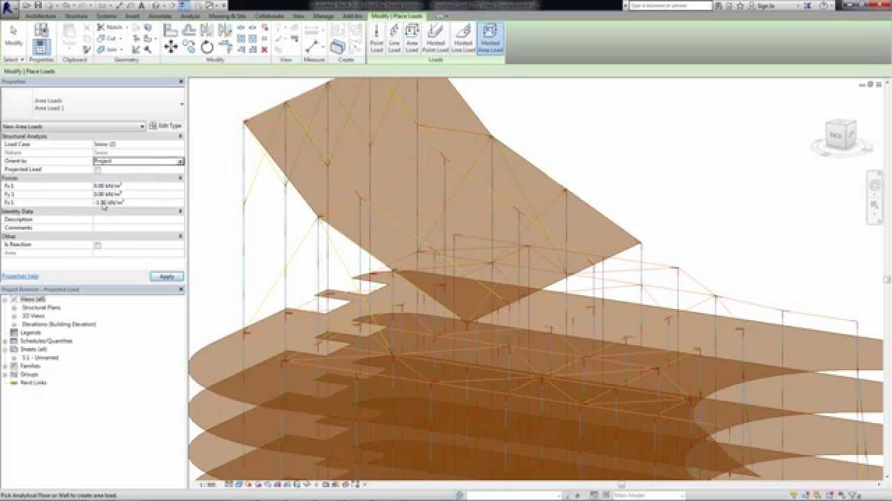Revit 2016 - Structural Loads Improvements - Revit news
