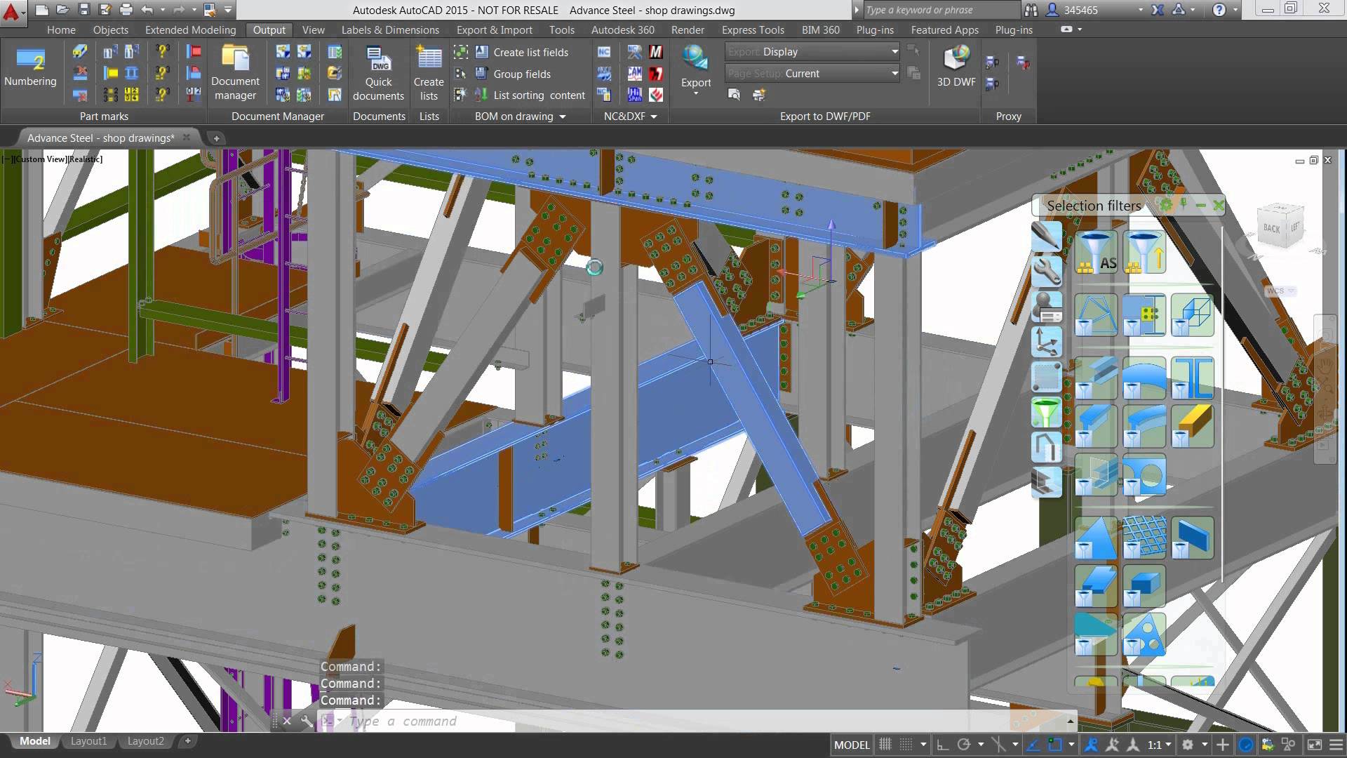 Creating Shop Drawings With Autodesk Advance Steel Revit News