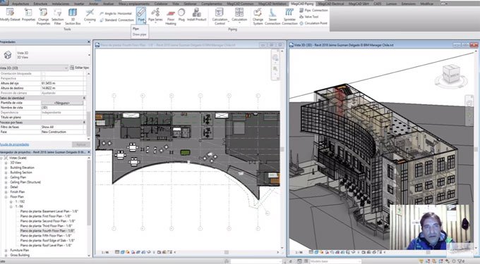 Demo Of MagiCAD Piping For Revit MEP 2018 - Revit news