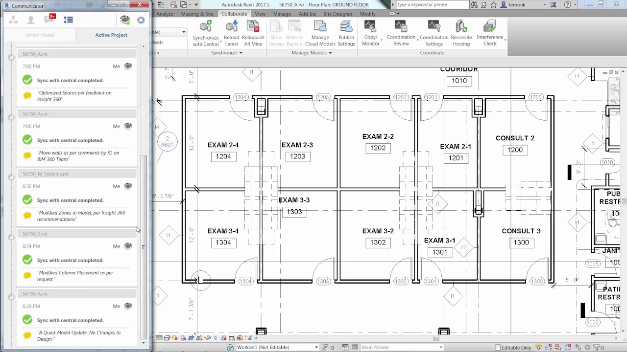 Accessing The Communicator Tool in Collaboration for Revit - Revit news