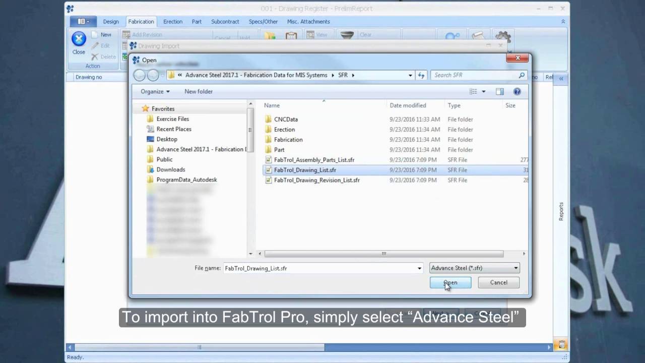 Advance Steel - Model information exported to FabTrol Pro - Revit news