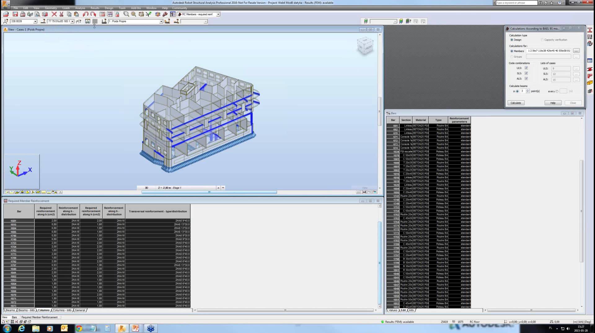 RC Design - workflows for beams, columns and foundations for columns design - Revit news