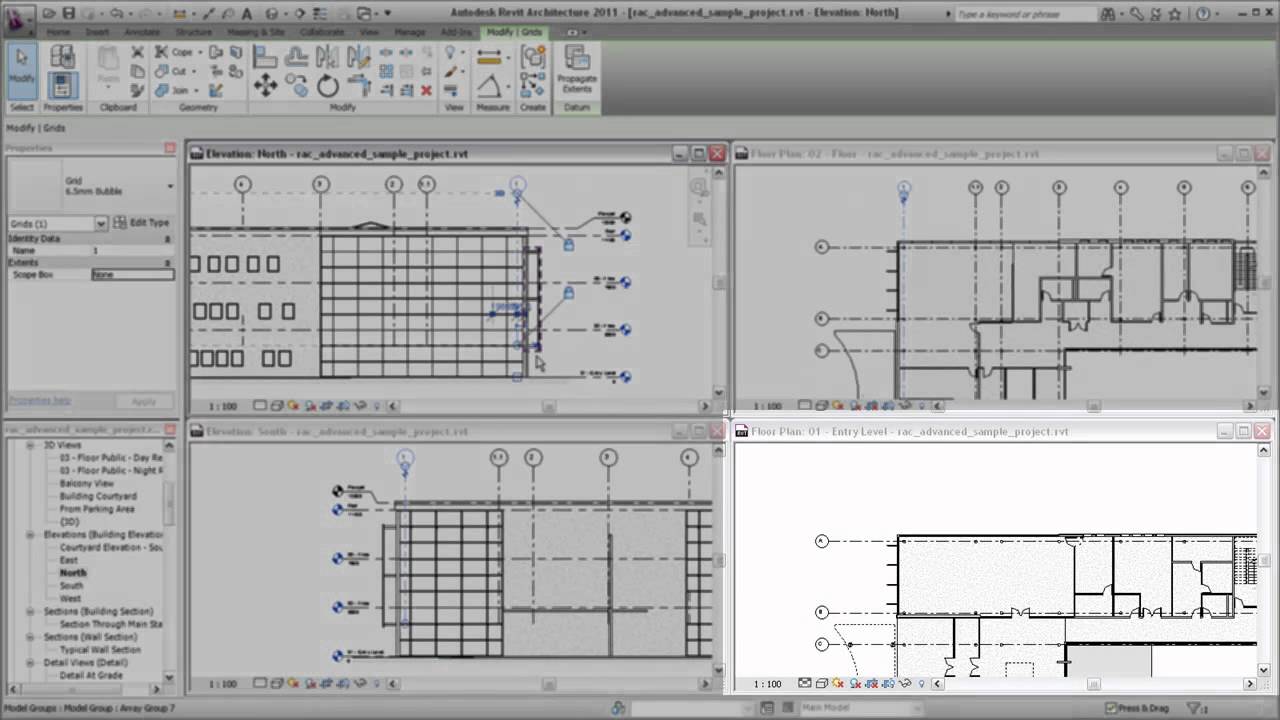 Autodesk Revit Architecture: Controlling Visibility of Datums - Revit news