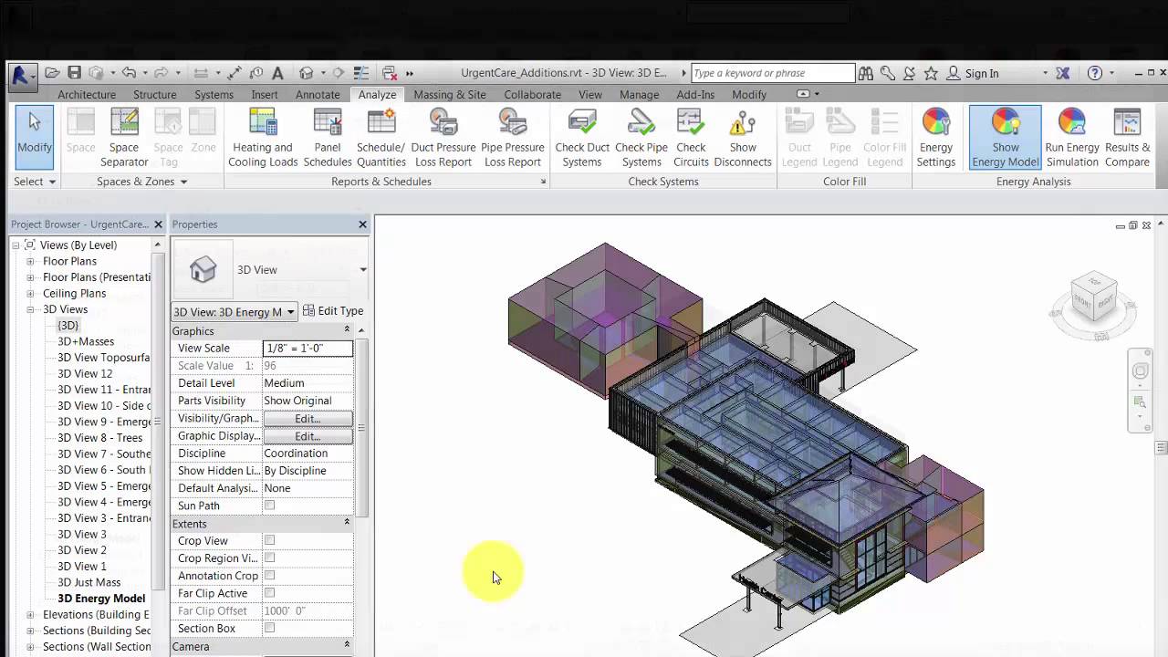 Energy Analysis Using Conceptual Masses and Building Elements - Revit news