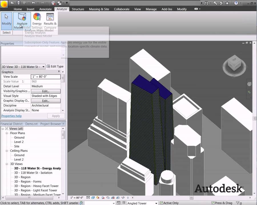 Autodesk Research: Conceptual Energy Analysis - Revit news