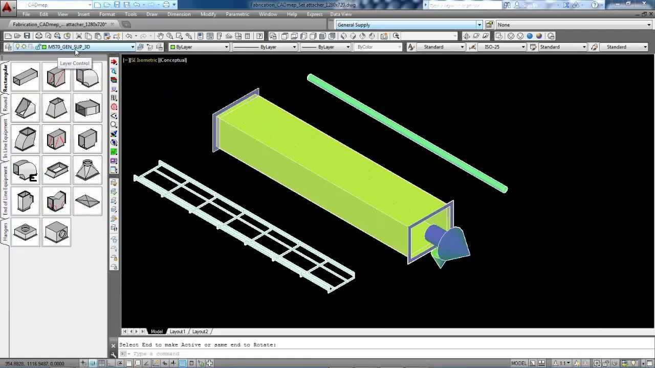 Autodesk Fabrication Cadmep Using The Attacher Function Revit News