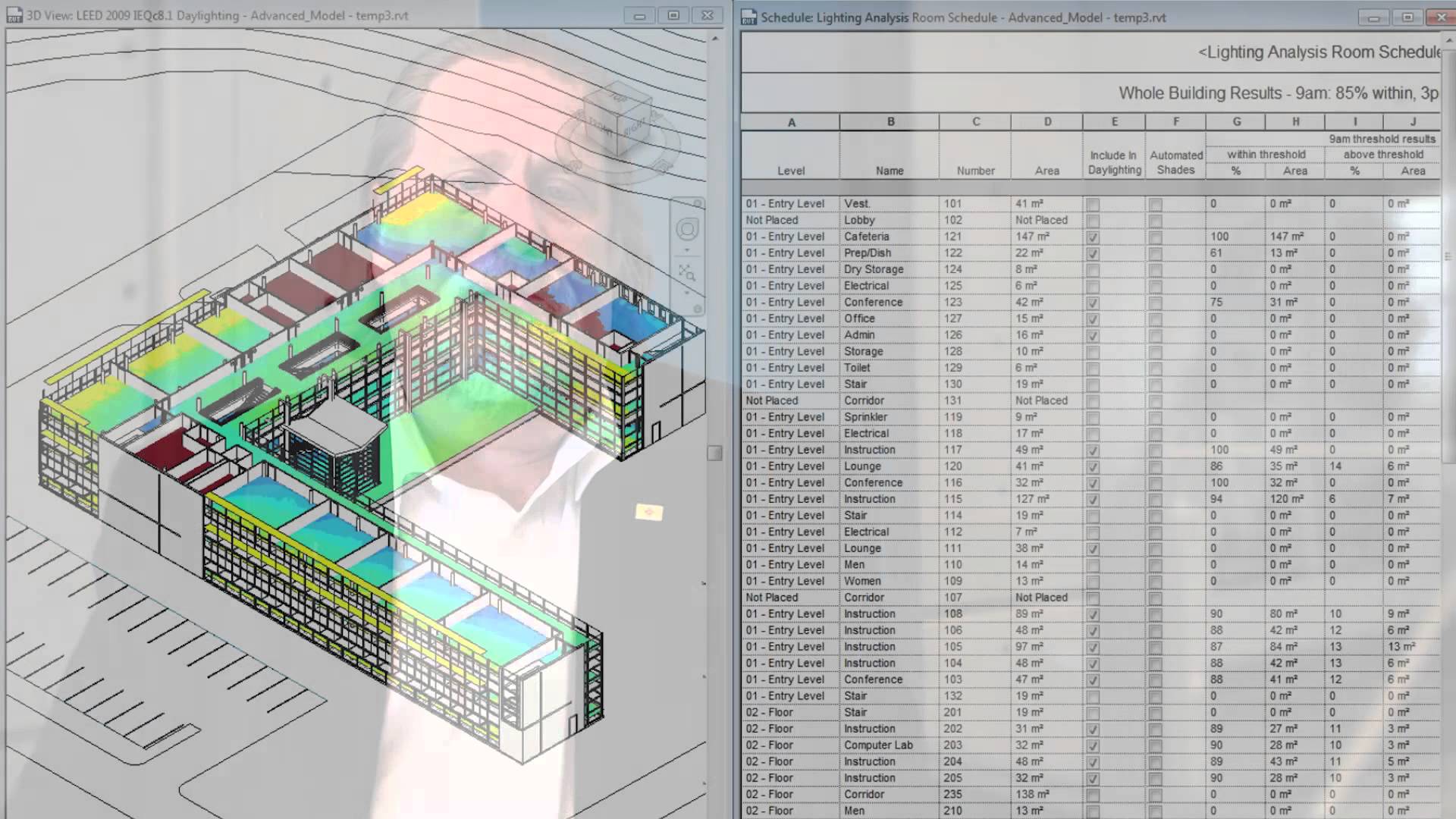 Automated LEED Daylighting for Revit users - Revit news