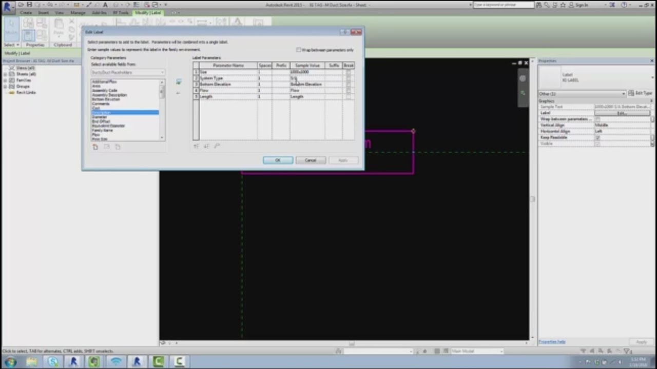 How to Customize Tags for HVAC in Revit - Revit news