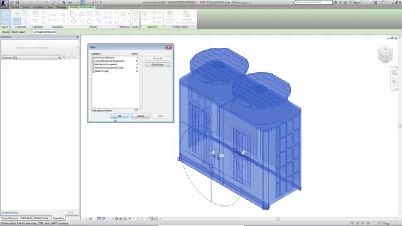 Isolate Solids Voids with Filter Tool - Revit news