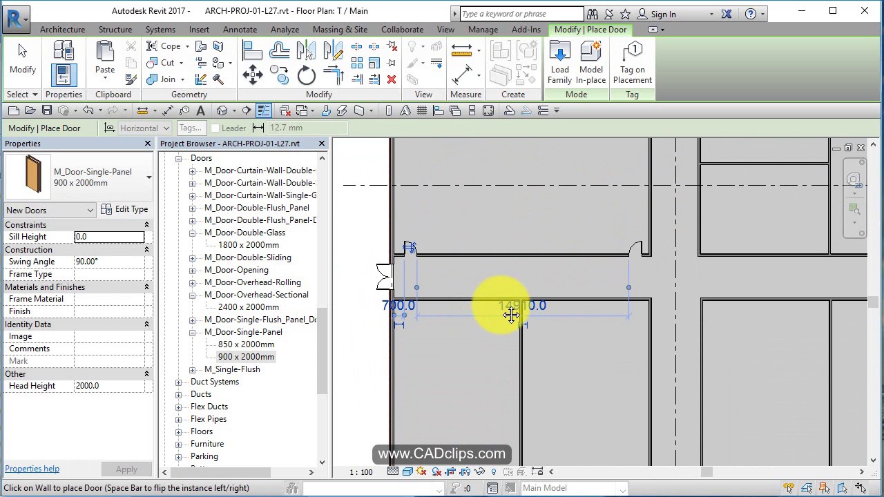REVIT 2017 ARCH 27 ADD MORE DOORS - Revit news