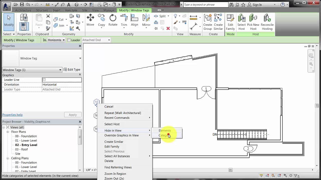 Revit LT Essential Skills - Visibility & Graphics - Revit news Revit LT Essential Skills - Visibility & Graphics - Revit news