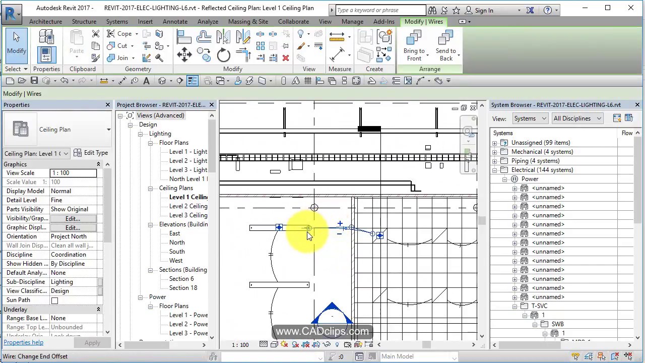 REVIT LIGHTING PROJECT 06 WIRING NETWORKS AND CIRCUITS - Revit news