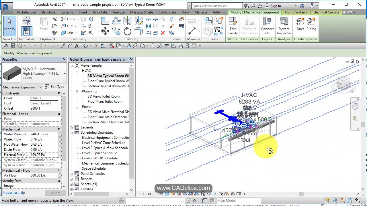 REVIT BASICS 05 OPEN CLOSE VIEWS WINDOWS SHEETS ZOOM PAN SWIVEL CADclip ...
