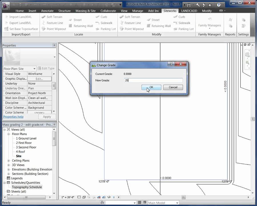 Edit Toposurface Grades - Siteworks for Revit - Revit news