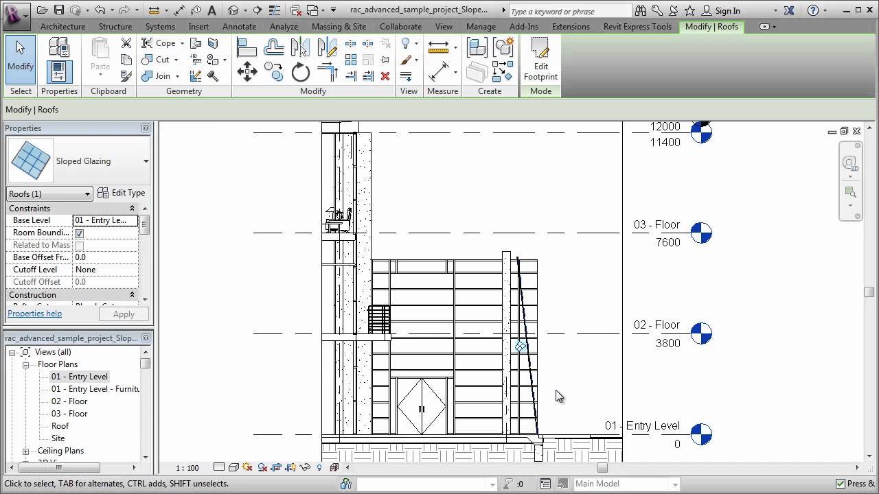 Sloped Glazing - Revit news