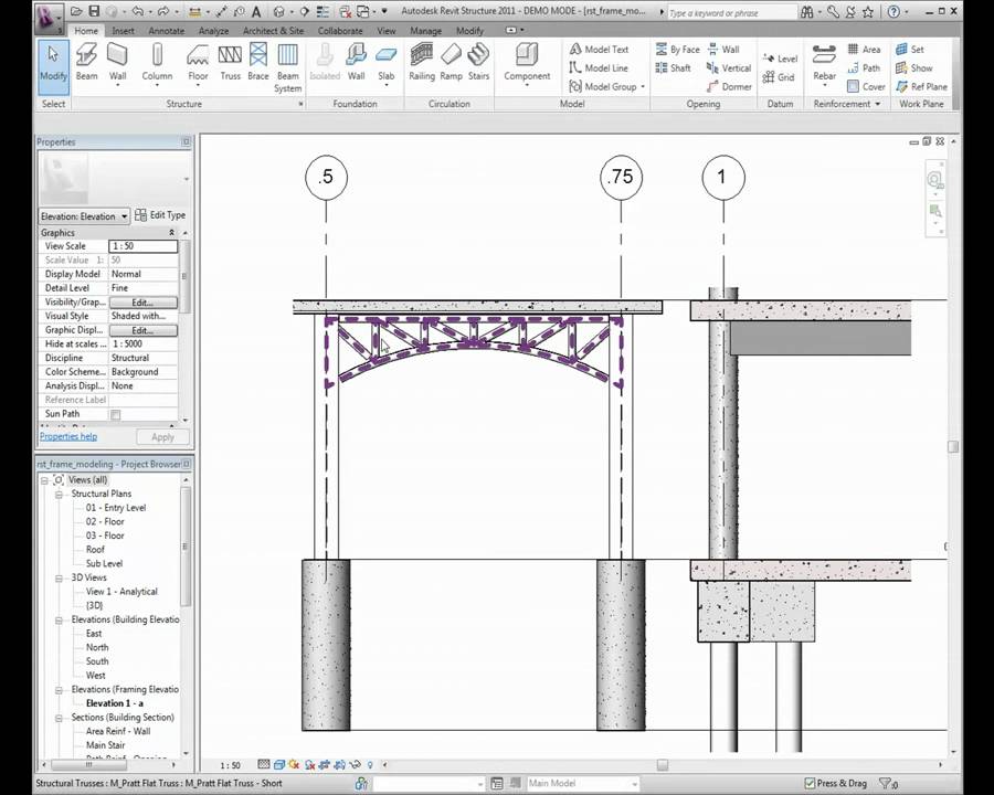 Autodesk Revit Structure: Creating Frame Modeling - Revit news