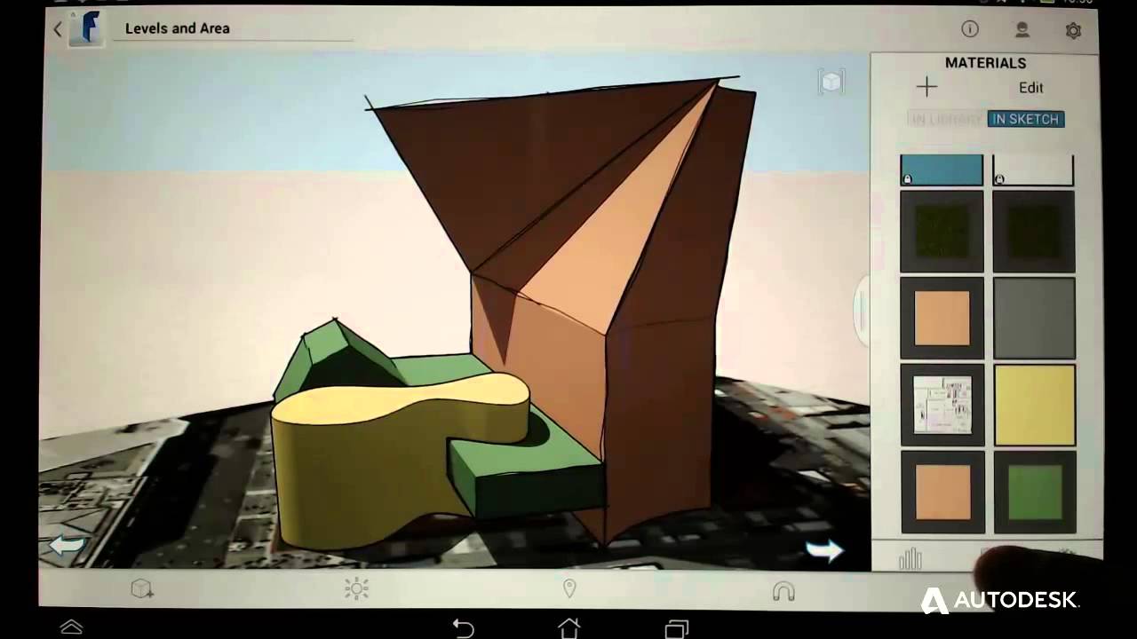 Levels And Area In Autodesk Formit For Android Revit News