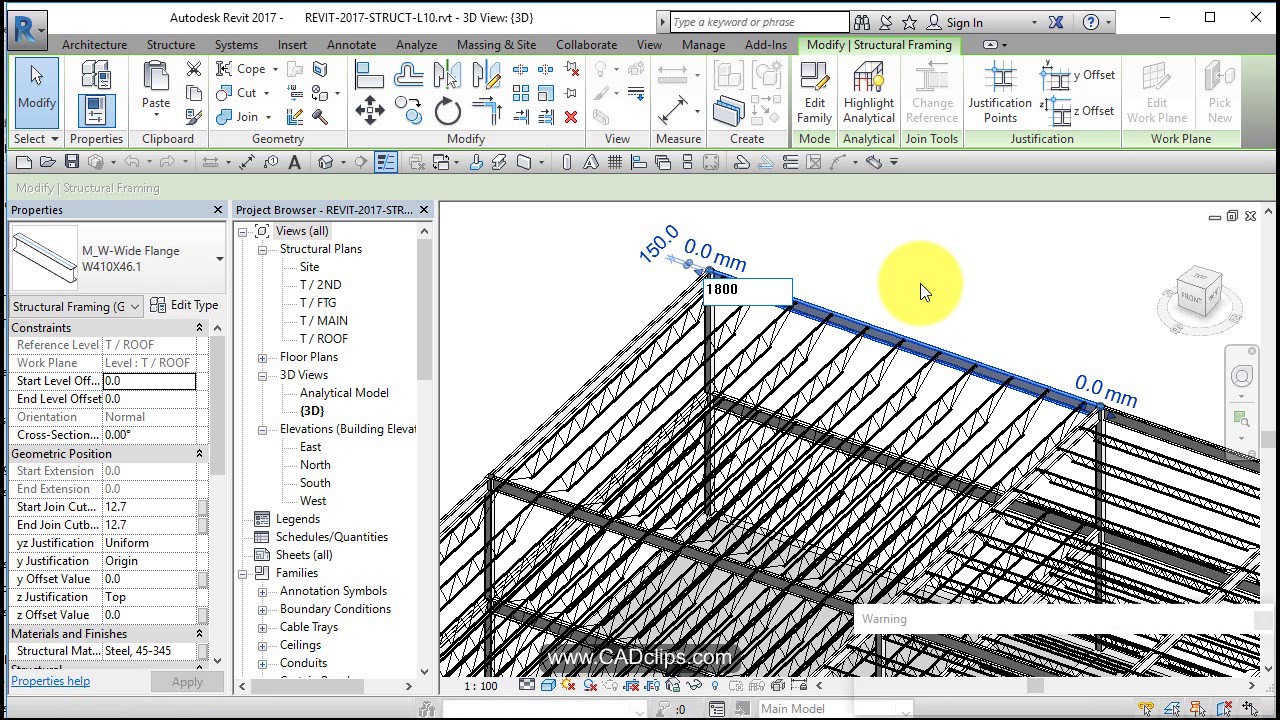 REVIT STRUCTURAL PROJECT 10 TILT GIRDER AND BEAM SYSTEM - Revit news