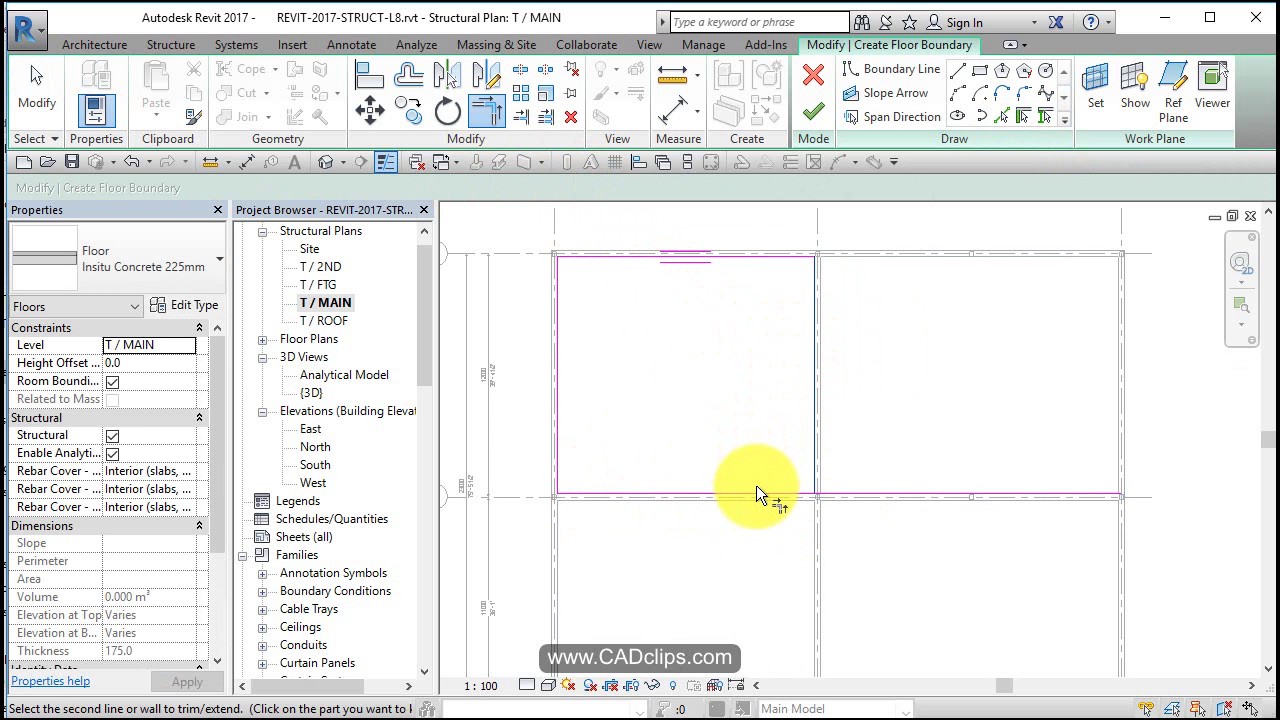 Revit Structural Project 09 Main Floor Slab On Grade Revit News