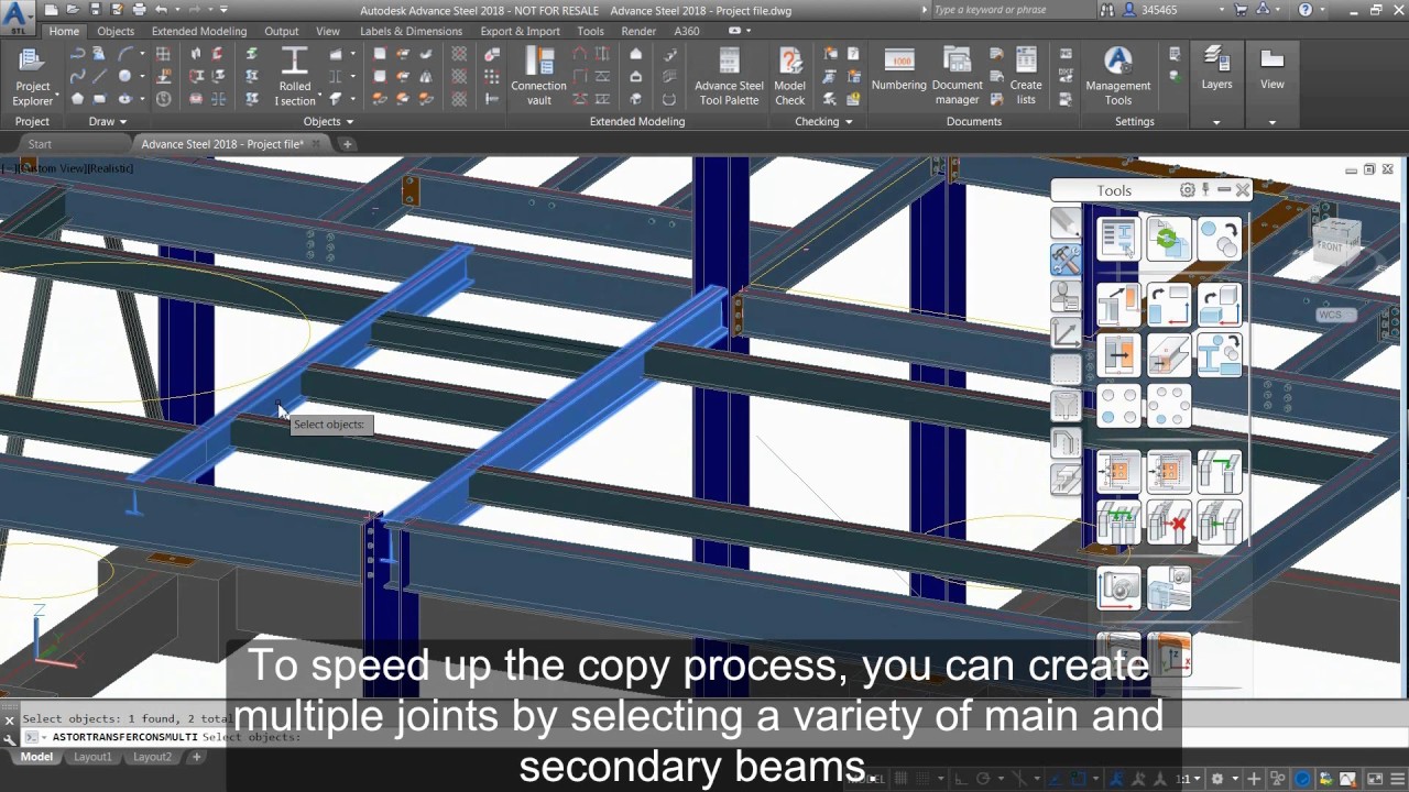 Getting Started with Advance Steel: Part 3 - Copying clip angle ... Getting Started with Advance Steel: Part 3 - Copying clip angle ...