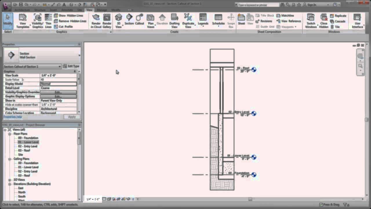 Revit LT Getting Started: Creating Views - Revit news