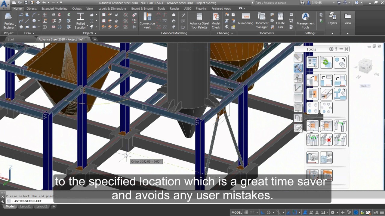 Getting Started with Advance Steel: Part 29 - Copying bracing - Revit news Getting Started with Advance Steel: Part 29 - Copying bracing - Revit news