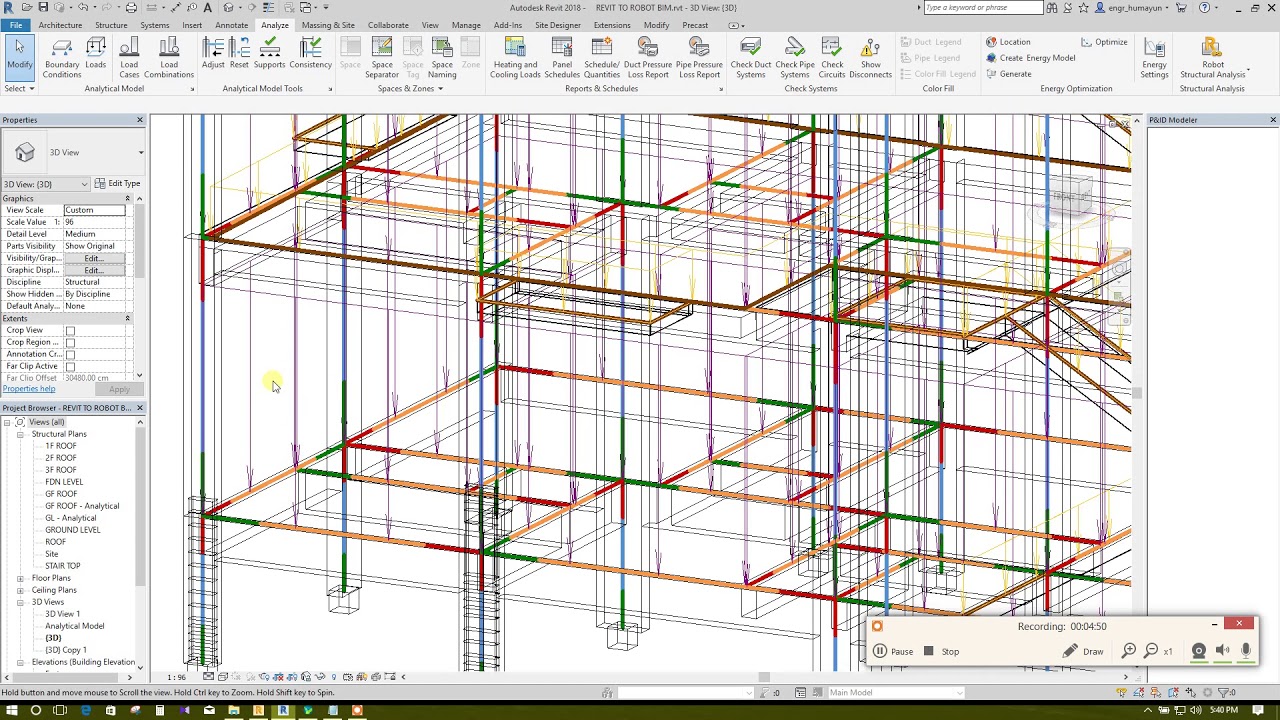 Updating Revit model from Robot Model after design-Revit to Robot BIM ... Updating Revit model from Robot Model after design-Revit to Robot BIM ...