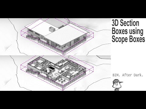 Revit Tip 3D Section Boxes Using Scope Boxes - Revit news