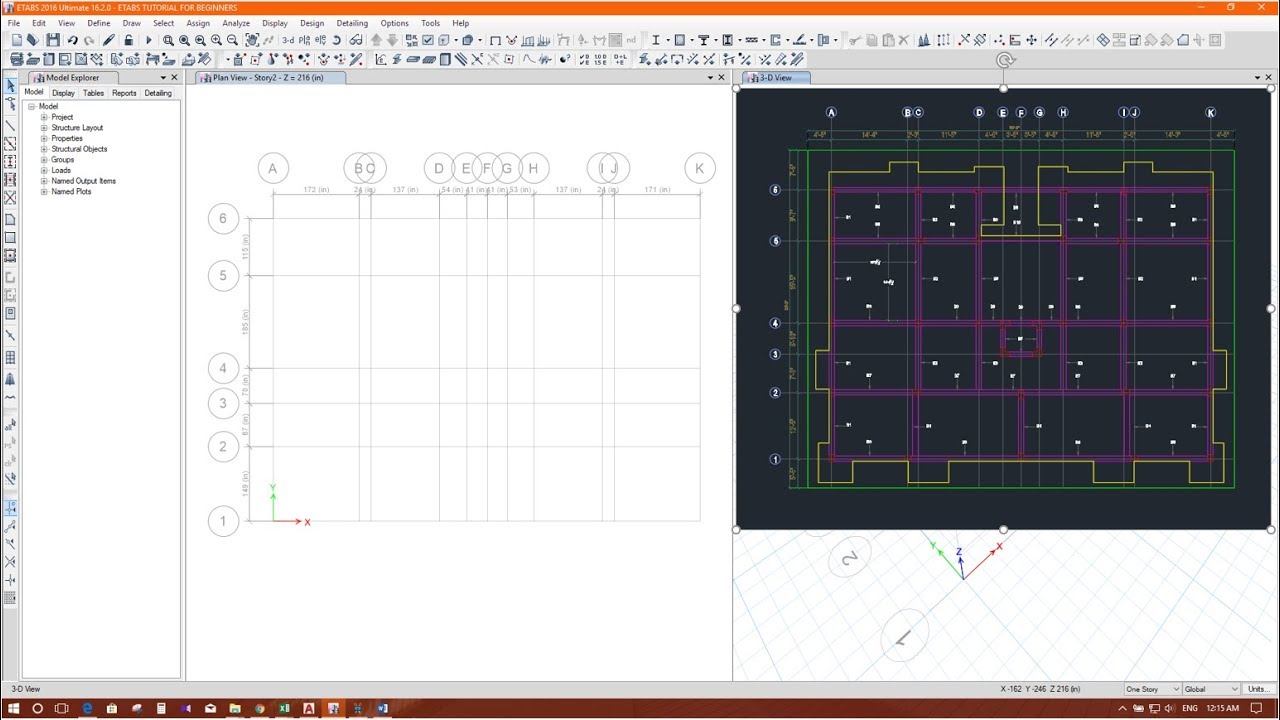 ETABS FULL COURSE FOR BEGINNERS-PART1 - Revit news