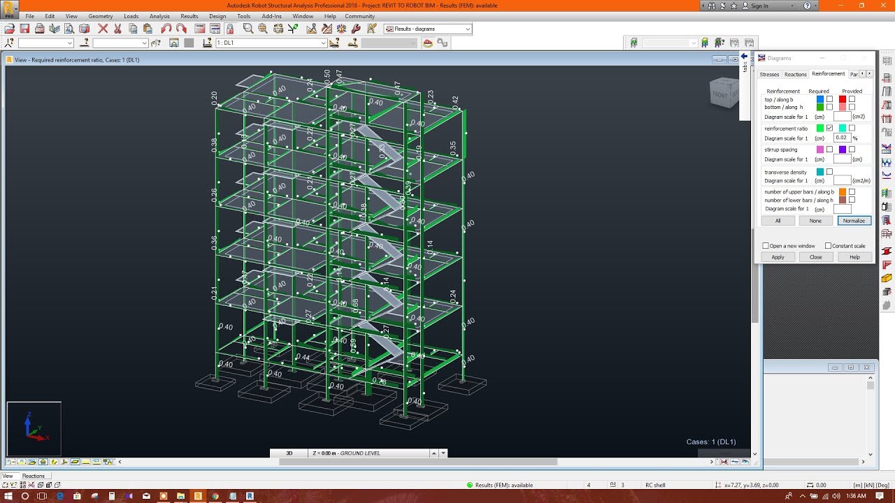 REBAR DESIGN IN REVIT & ROBOT STRUCTURAL ANALYSIS-PART1 - Revit news