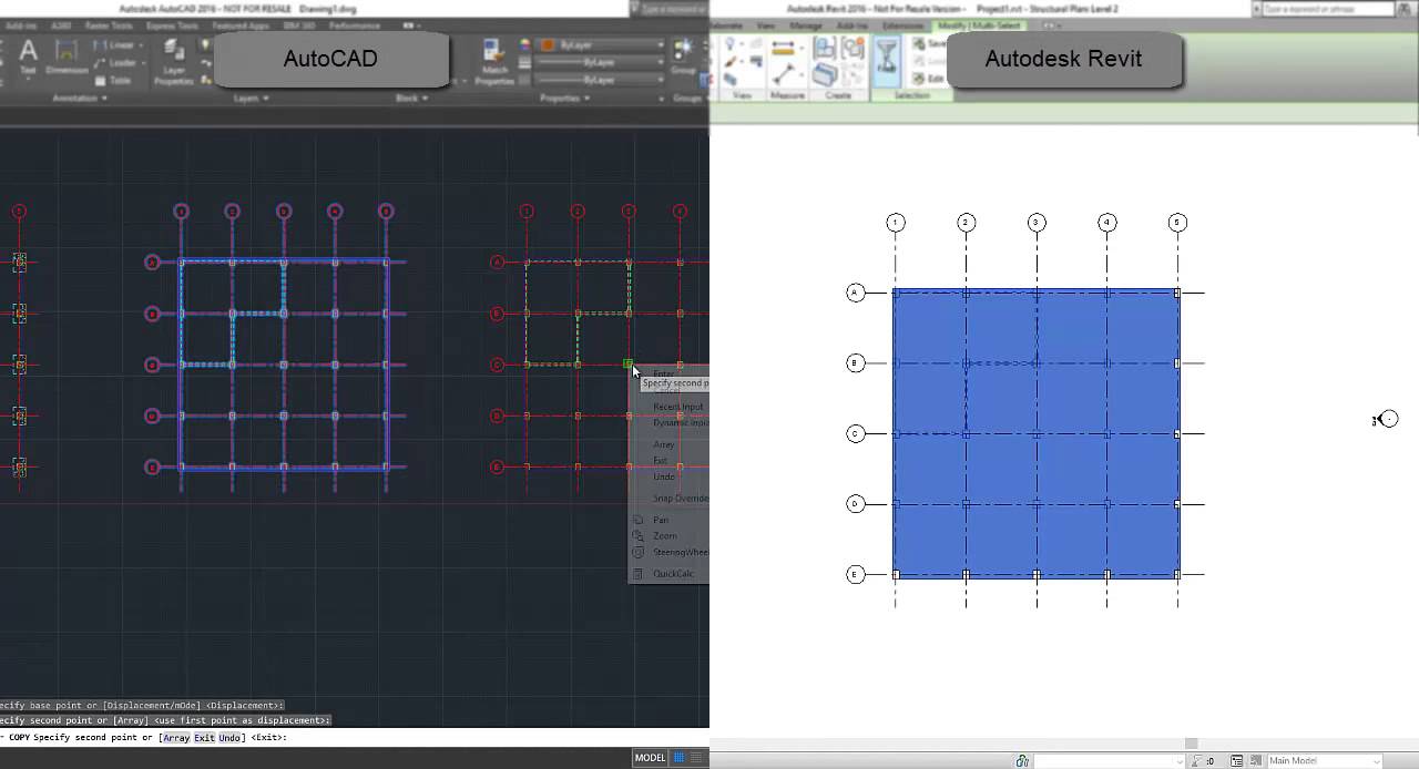 Autodesk Revit - Comparing Revit with AutoCAD - Revit news